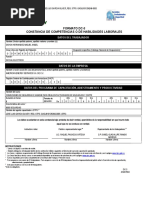 Formato DC 3 Microsoft Word | PDF