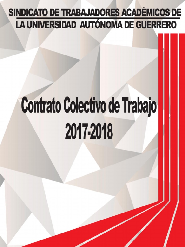 Cct 2017 2018 Pdf Derecho Laboral Universidad
