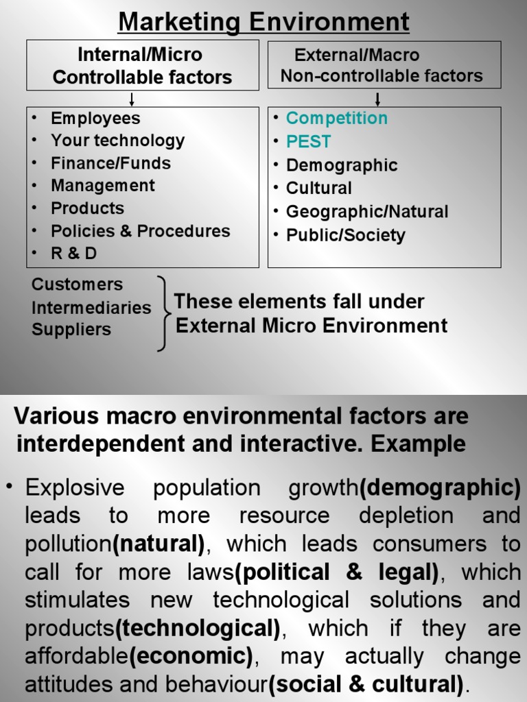 Internal/Micro Controllable Factors | PDF | Economies