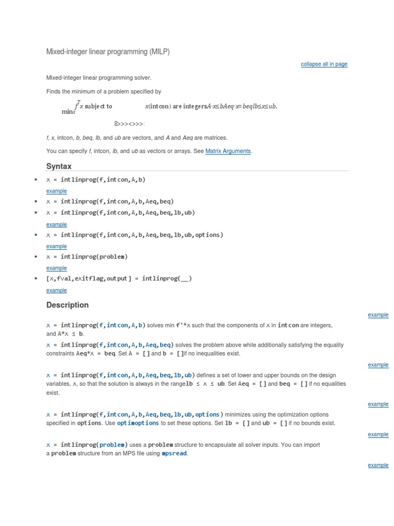Mixed | PDF | Linear Programming | Array Data Structure