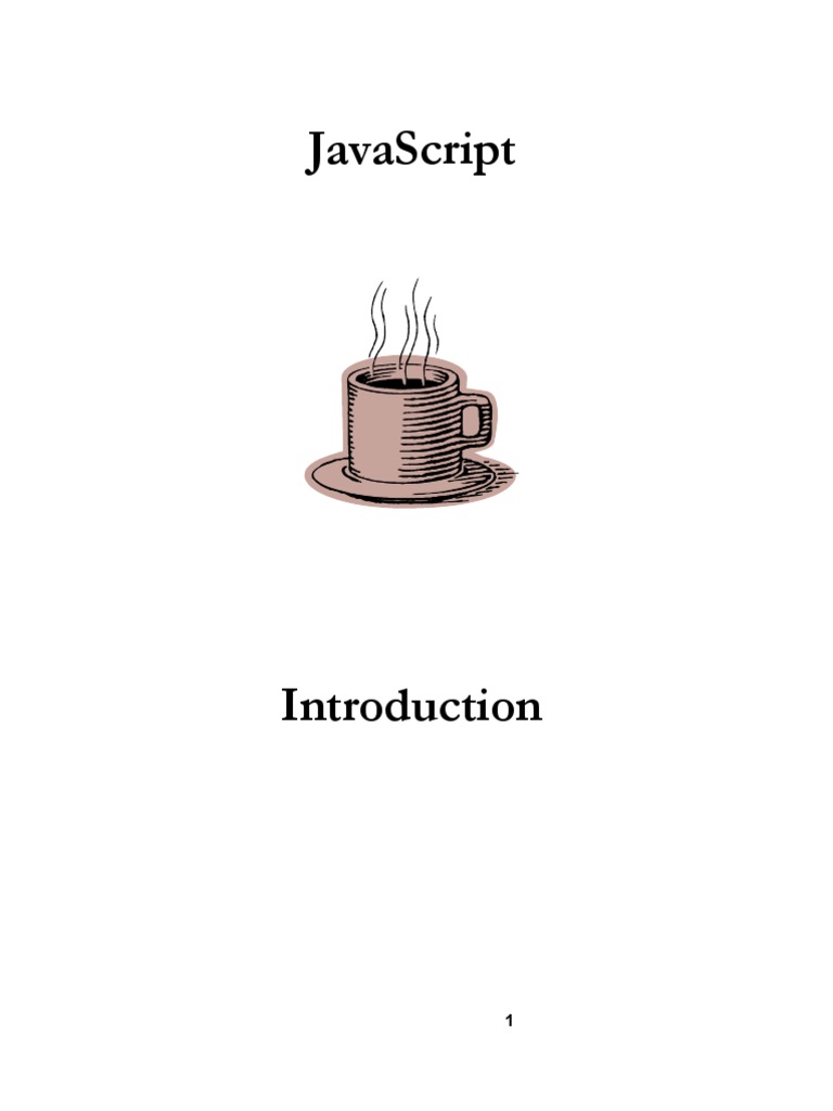 Java Script Reference Guide | PDF