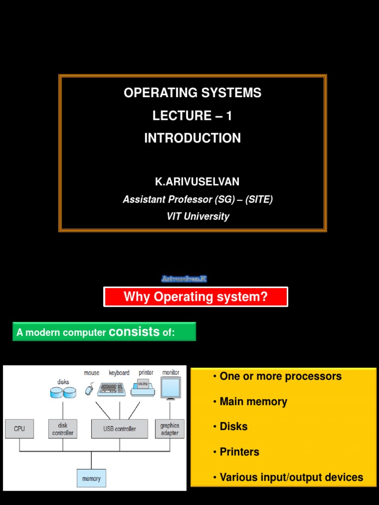 Managing Hardware Resources An Introduction To Operating Systems Pdf Operating System