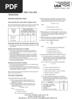 Cable Pulling Tension Calculations Guide | PDF | Mechanical Engineering ...