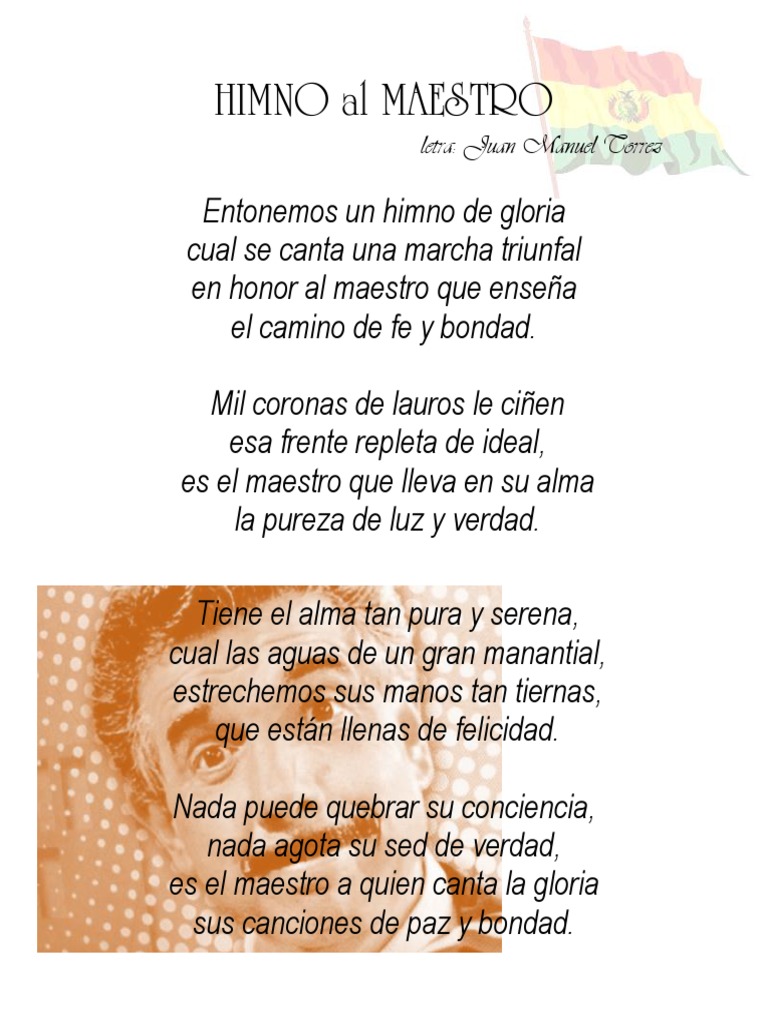 Himno Al Maestro