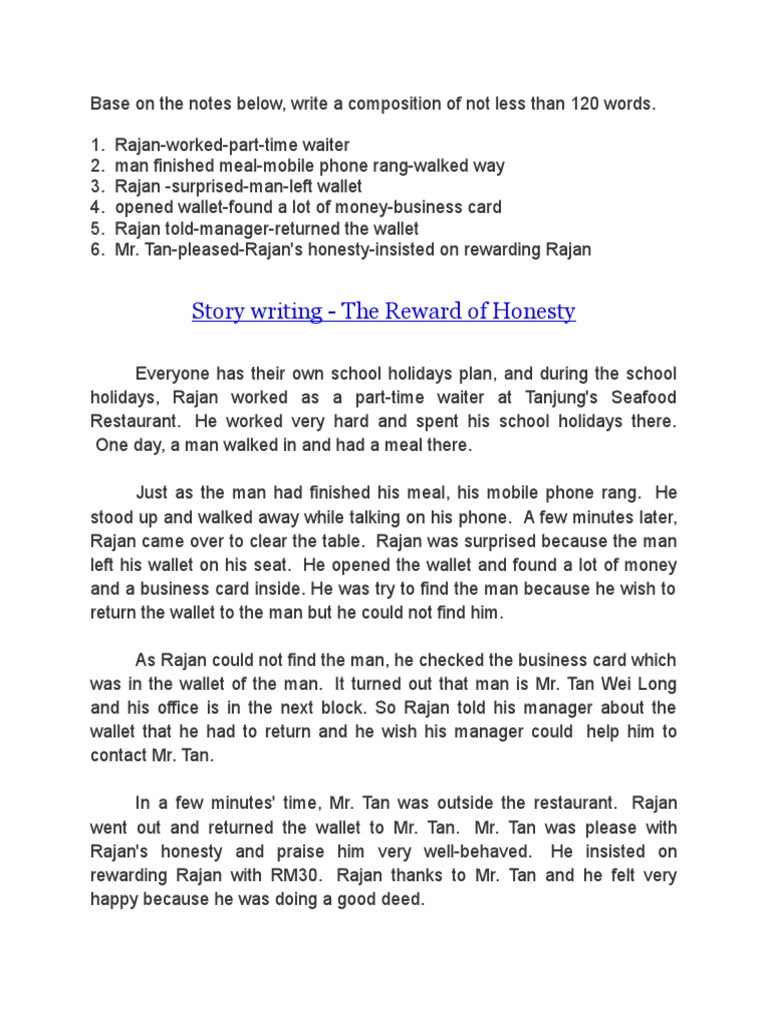 Story Writing | PDF