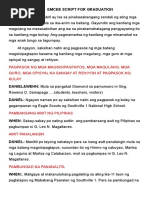Araw NG Pagkilala 2017 Emcee Script | PDF