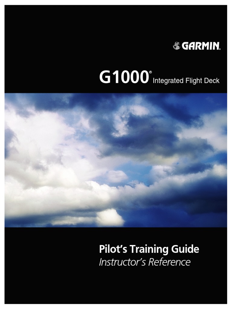 G1000 Pilot Training Guide Instructors PDF | PDF | Aviation | Navigation