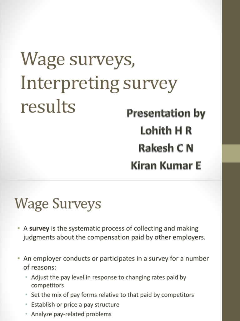 Compensation and Benefits | PDF | Survey Methodology | Employment