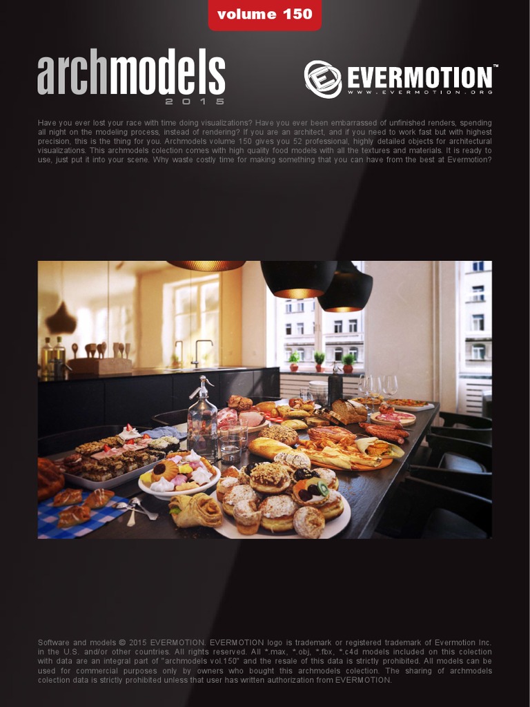 Archmodels Vol 150 | PDF | Rendering (Computer Graphics) | Texture Mapping