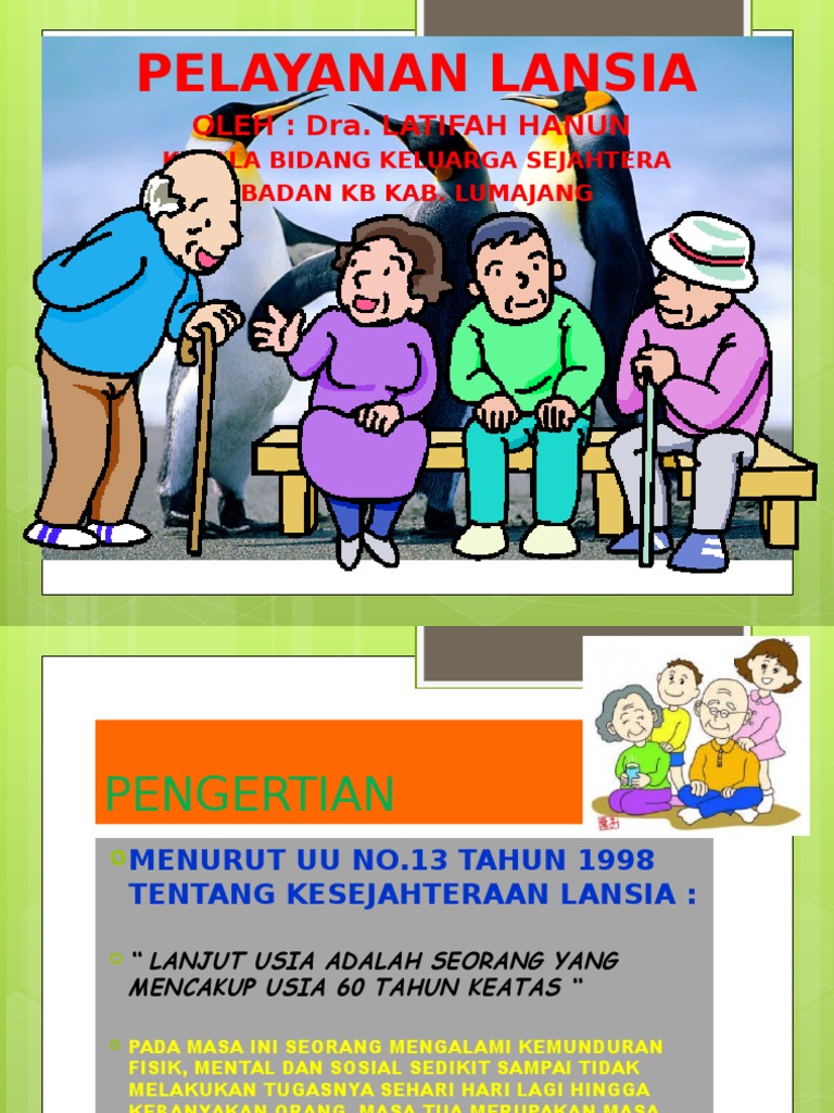 Materi Lansia Power Point | PDF