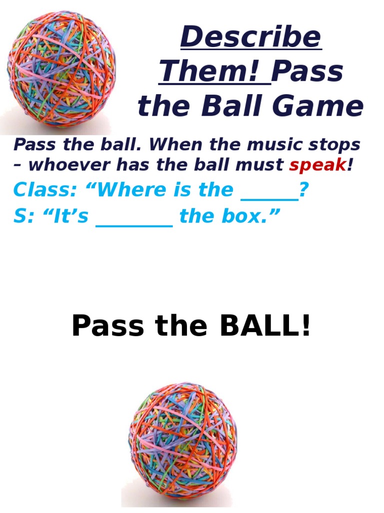 Pass The Ball | PDF