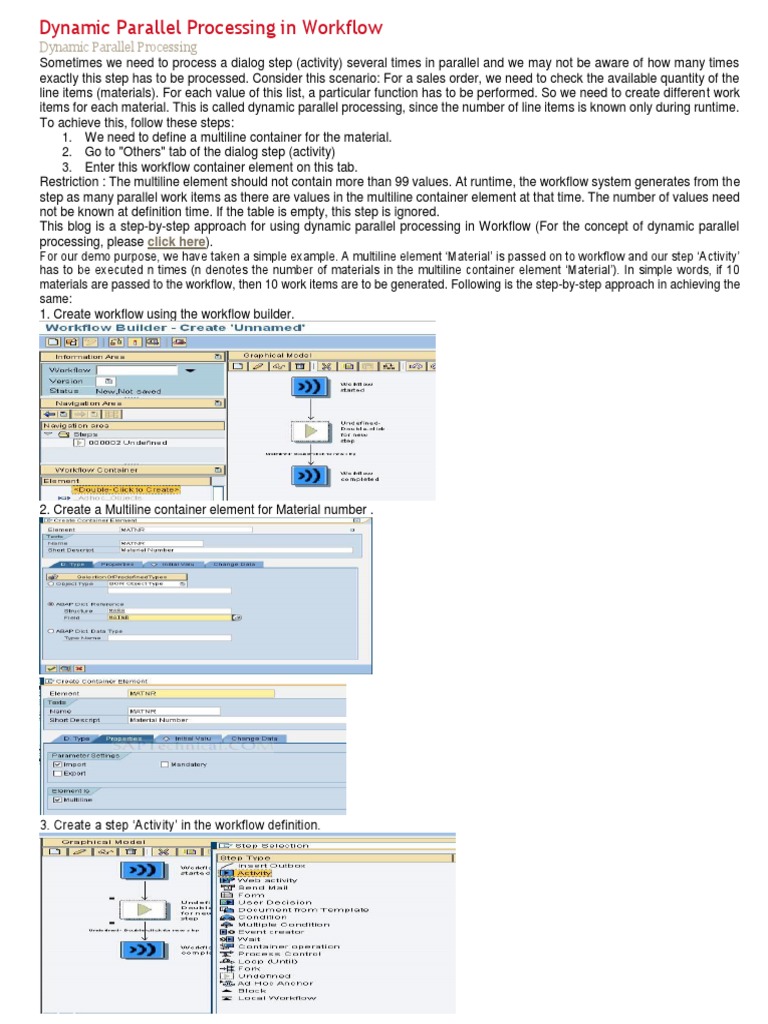 007.dynamic Parallel Processing in Workflow | PDF | Parallel Computing ...