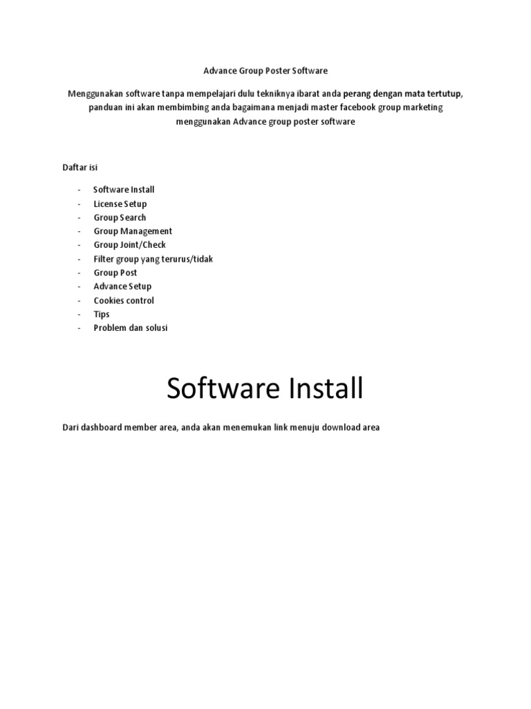 Advance Group Poster Tutorial | PDF