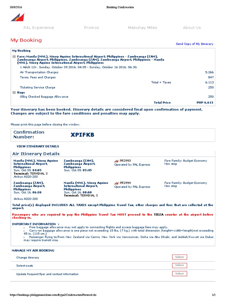 Booking Confirmation | PDF | Travel Visa | Passport