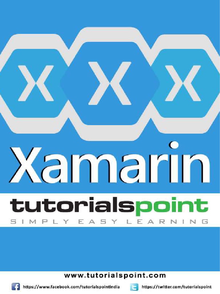 Xamarin Tutorial | PDF | Xamarin | Installation (Computer Programs)
