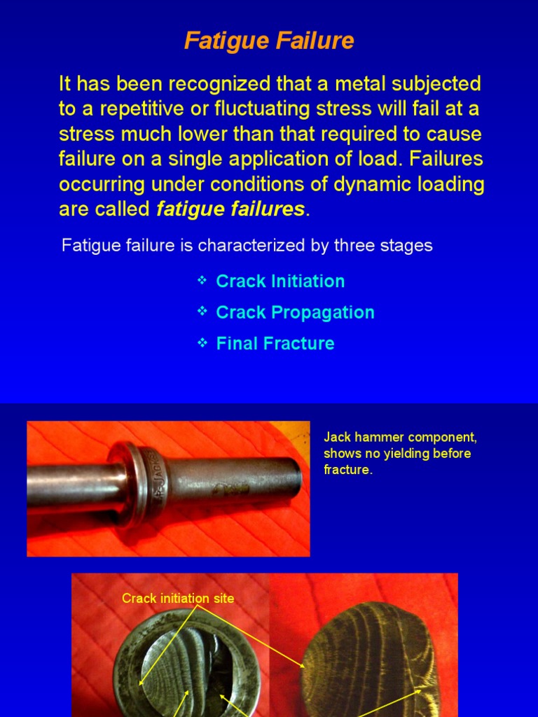 Fatigue Failure New | PDF | Fracture | Fatigue (Material)