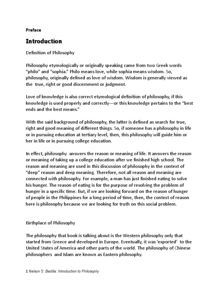 Introduction To Philosophy | PDF | Socrates | Reason