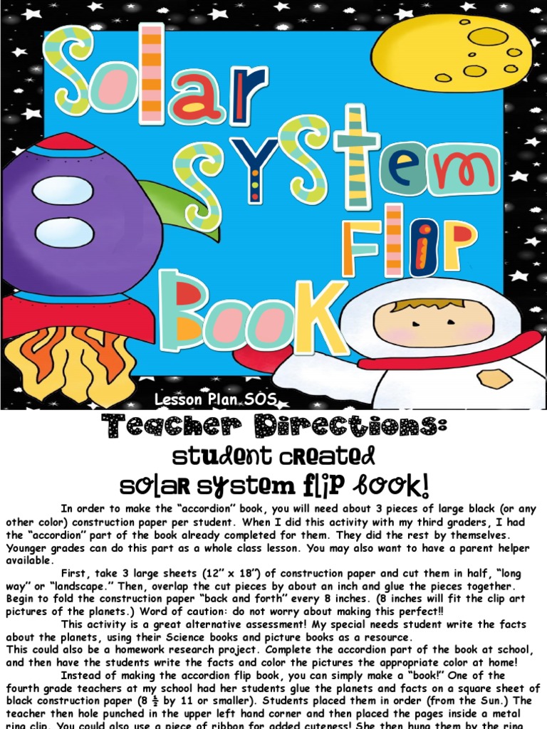 E2.d Solar System Flipbook | PDF | Neptune | Mercury (Planet)
