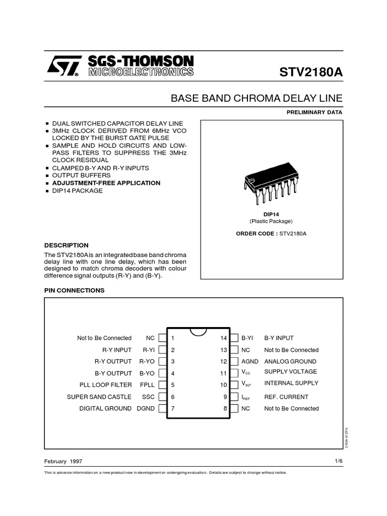 datasheetstv2180a.pdf | Electronics | Electrical Engineering | Free 30 ...
