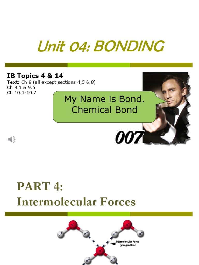 U04 Notes Part4 Intermolecular Forces | PDF | Intermolecular Force ...