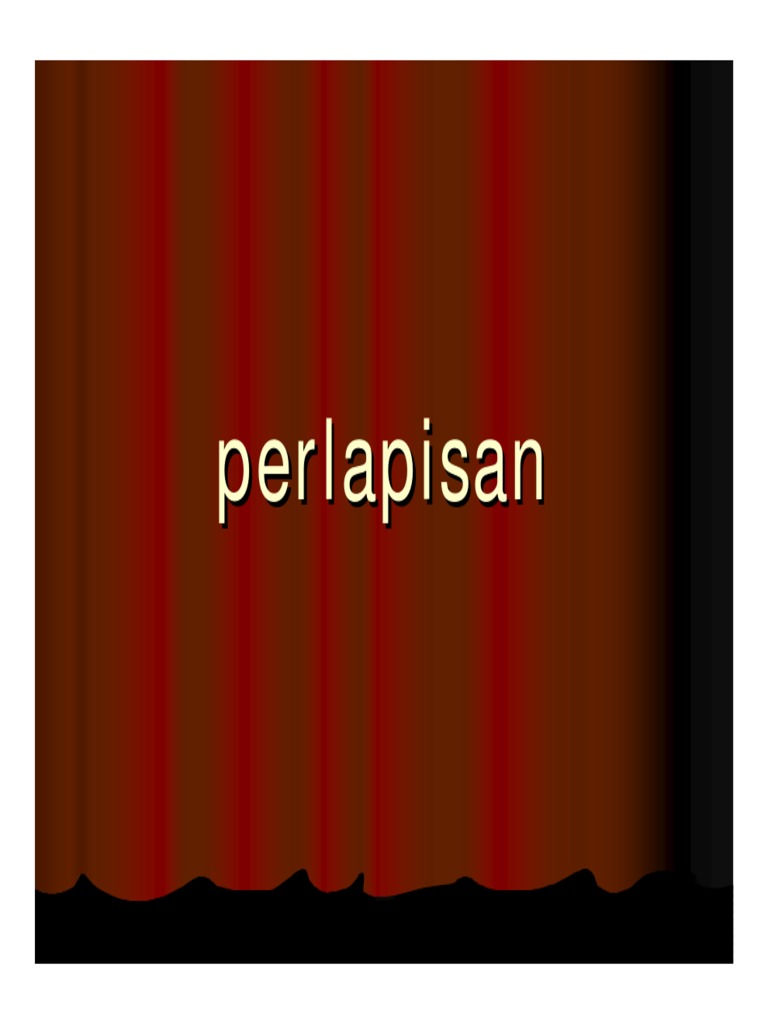 3 Perlapisan | PDF