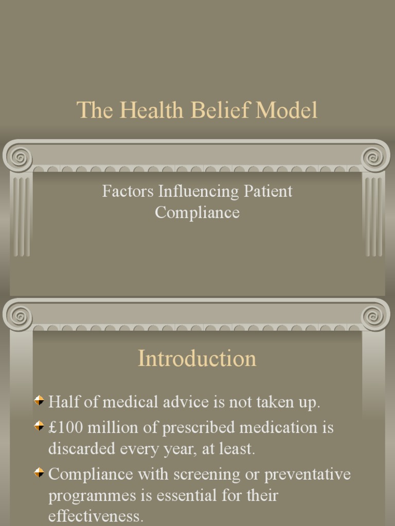 Health Belief Model | PDF