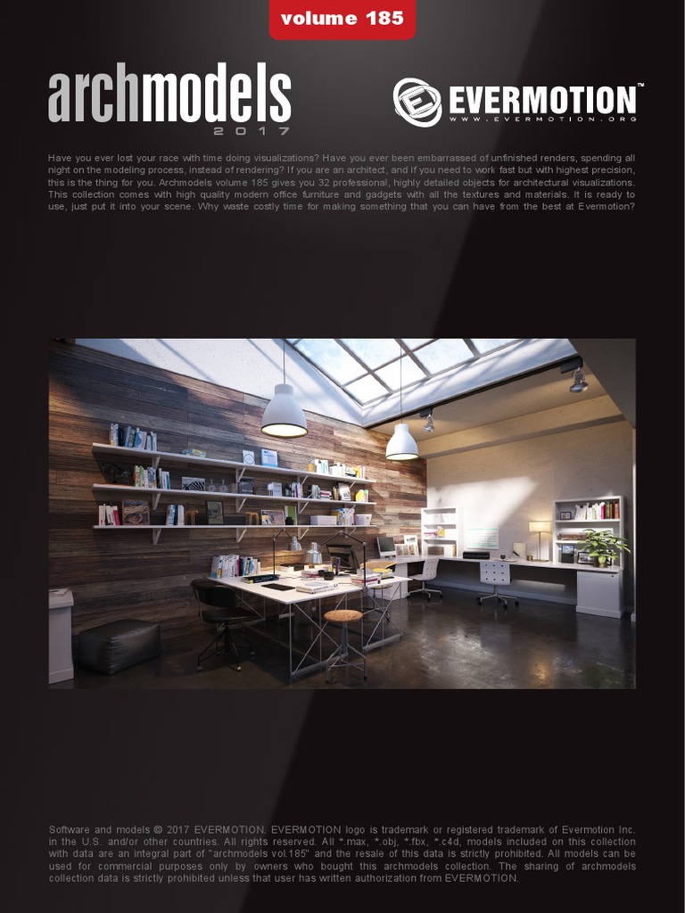 Archmodels Vol 185 | PDF | Rendering (Computer Graphics) | Texture Mapping