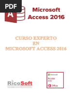 Manual de Access 2019 | PDF | Bases de datos | Ventana (informática)