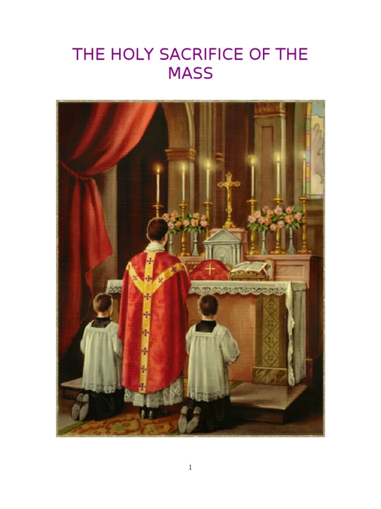 The Tridentine Mass | Mass (Liturgy) | Altar