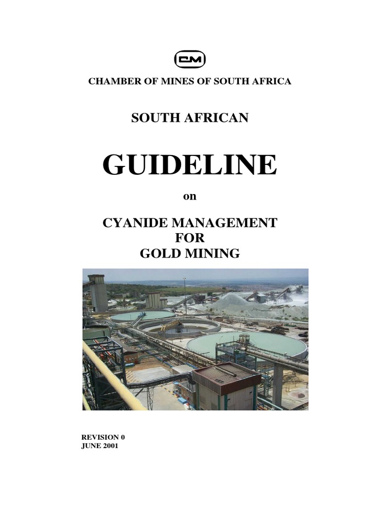 Cyanide Management For Gold Mining Pdf Pdf Cyanide Risk