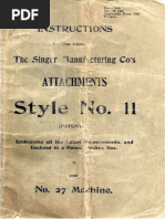 How To Use Greist Attachments | PDF | Textile Arts | Sewing