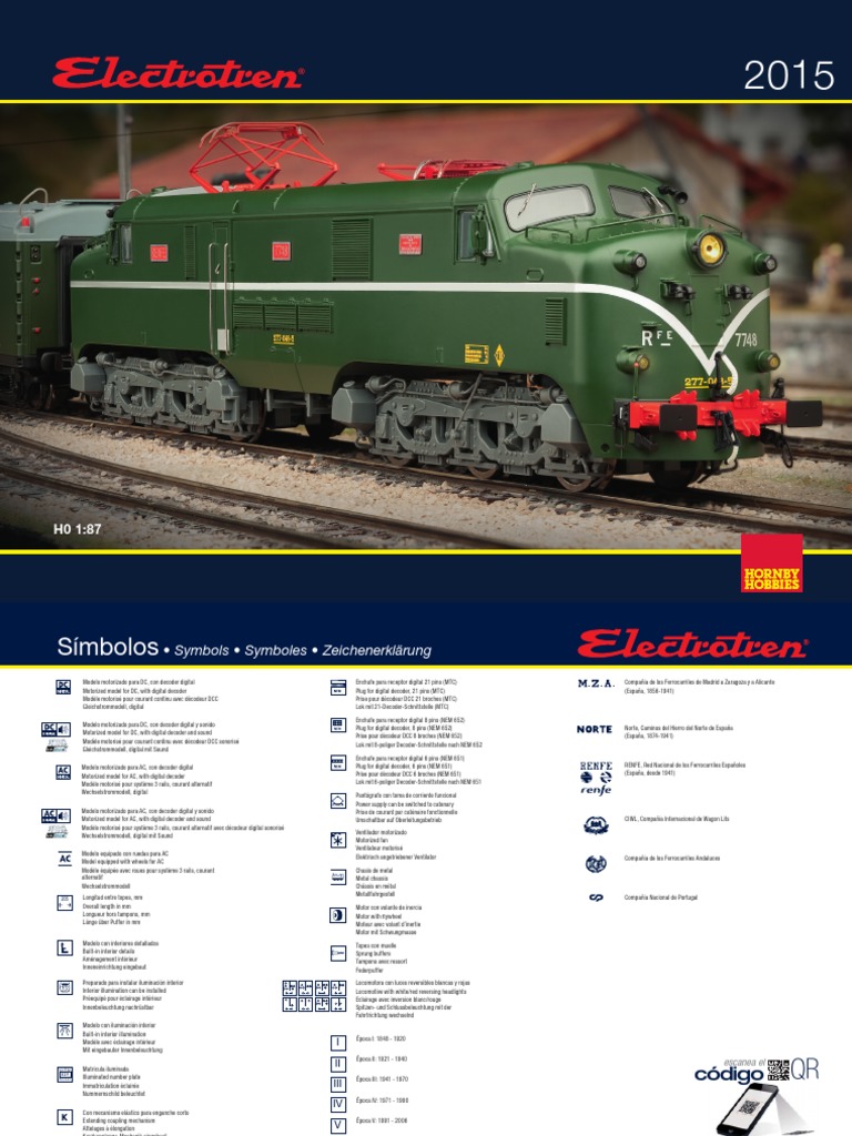 Catalogue Electrotren 2015 | PDF | Matériel roulant ferroviaire ...
