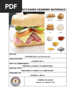 Cookery NCII Workshop Layout | PDF