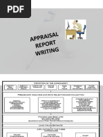 Appraisal Report Writing | PDF | Real Estate Appraisal | Property