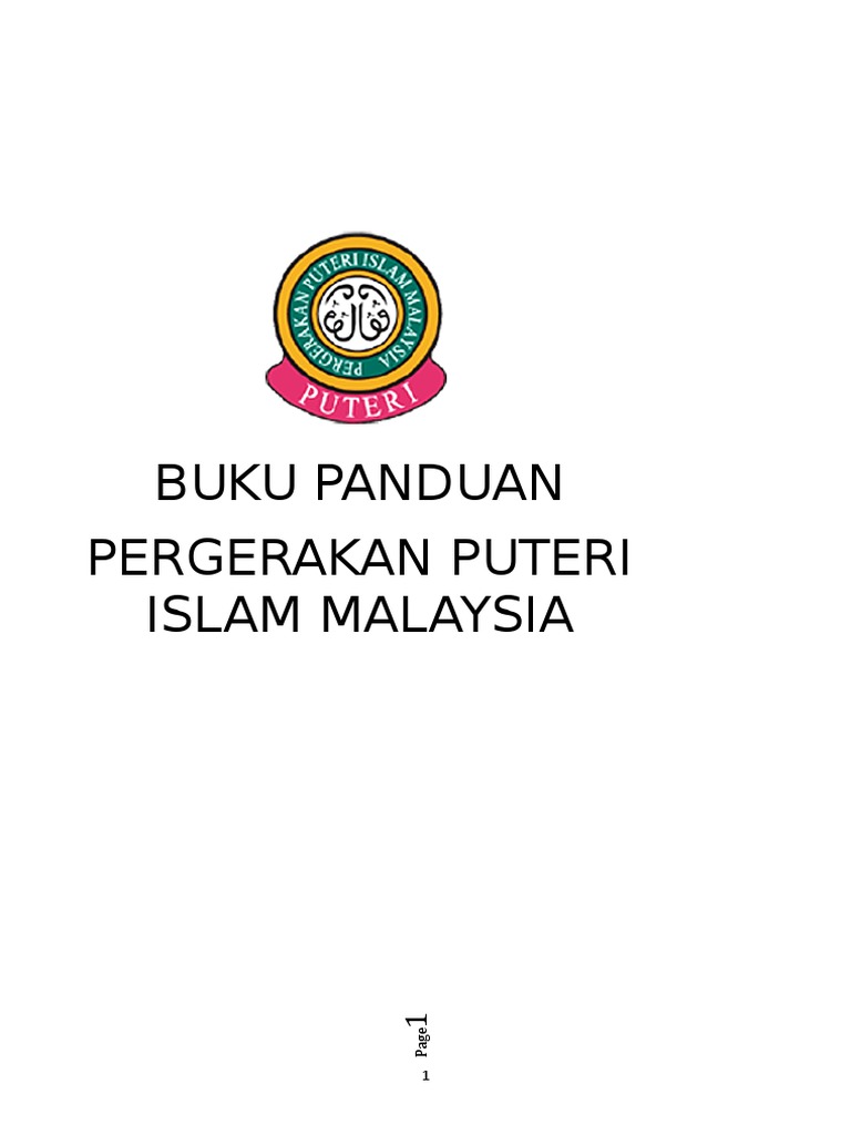 Buku Panduan Pergerakan Puteri Islam Malaysia | PDF