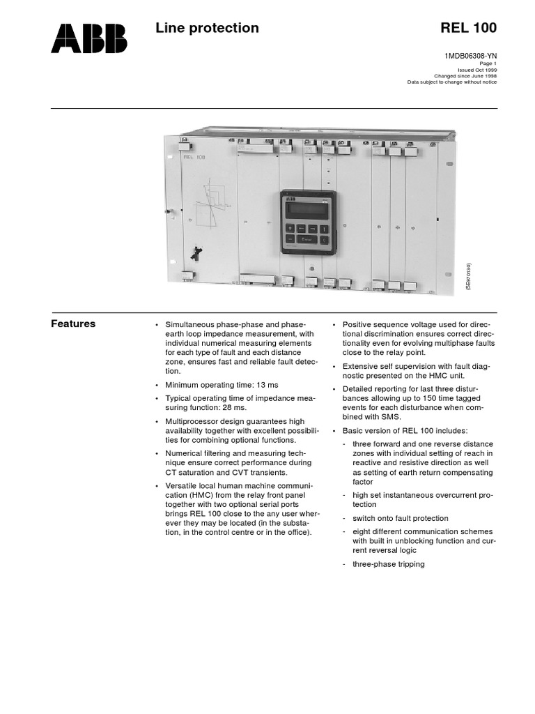 Optimized Distance Protection for Transmission Lines: An Overview of ...