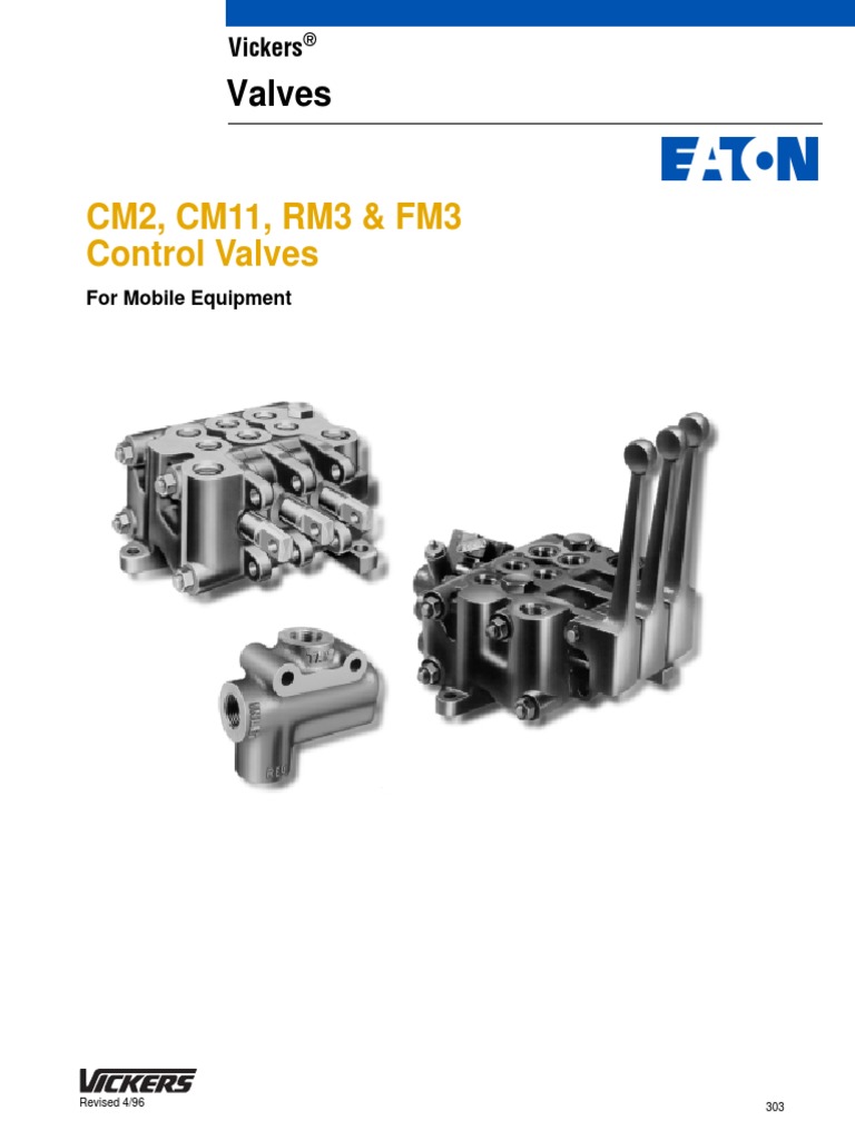 Valvulas EATON | PDF | Valve | Pump