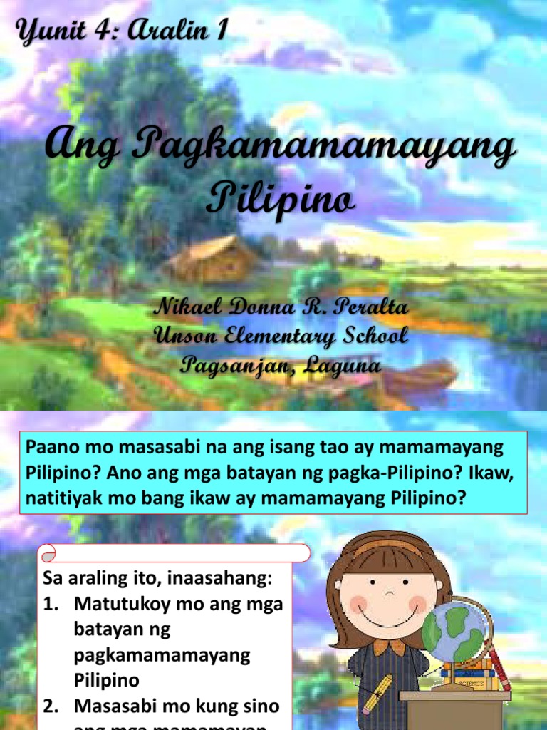 AP Yunit 4, Aralin 1 Inkay - Peralta | PDF