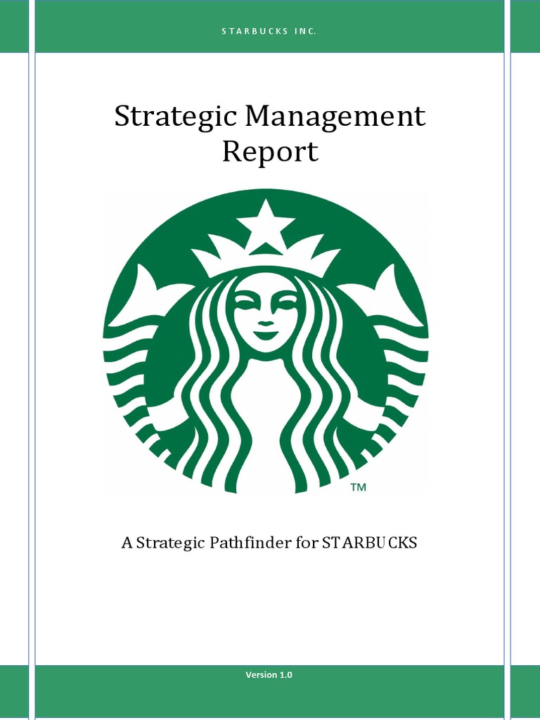 Starbuck PDF | PDF | Starbucks | Strategic Management