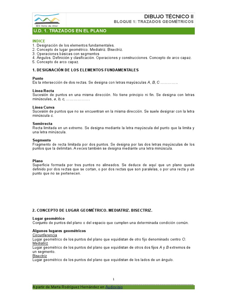 1 Trazados-Fundamentales PDF | PDF | Ángulo | Línea (geometría)