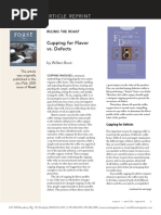 Scaa Cupping Form | PDF | Coffee | Food And Drink