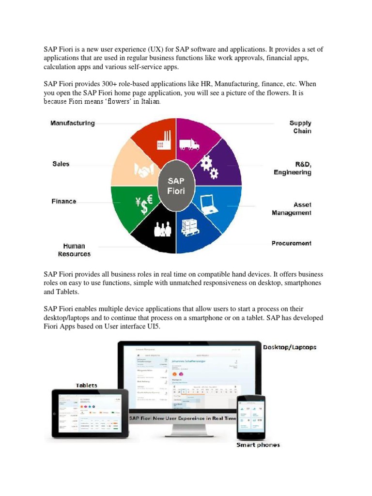 SAP Fiori Basics For Non Technical | PDF | Application Software ...