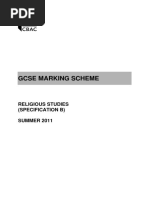Eduqas Re Gcse Past Paper | PDF | Ordination | Bhikkhu