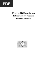 PLAXIS 2D 2018-Tutorial-Lesson06 PDF | PDF | Tunnel | Soil