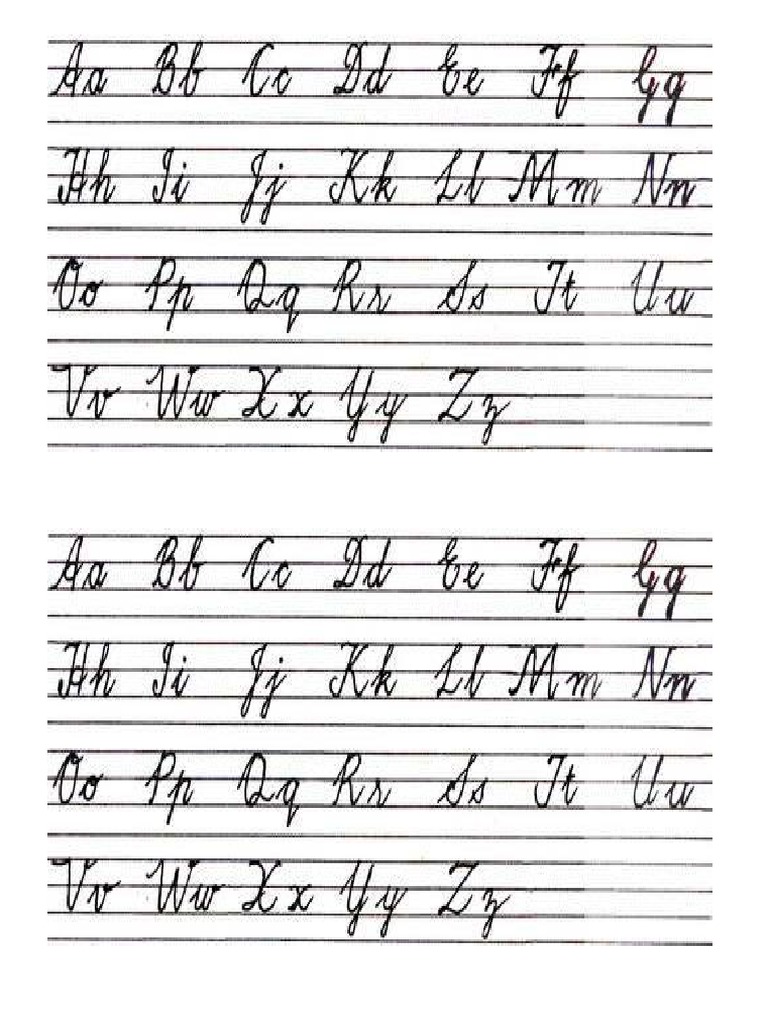 Tulisan Berangkai | PDF