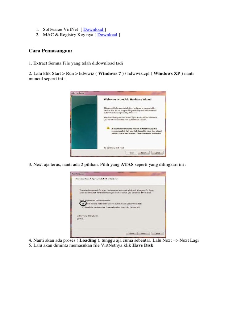 Panduan Instalasi VirtNet dan MAC Address | PDF | Hukum | Teknologi ...