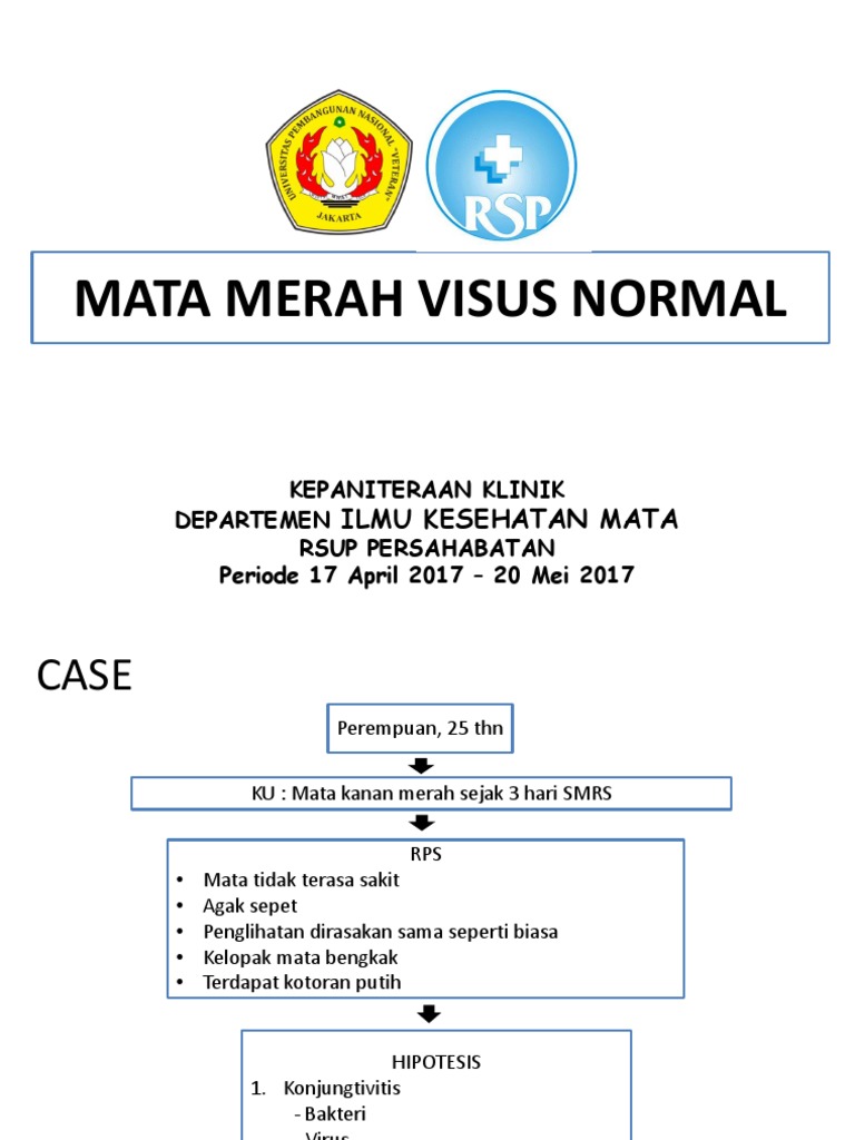 Mata Merah Visus Normal | PDF