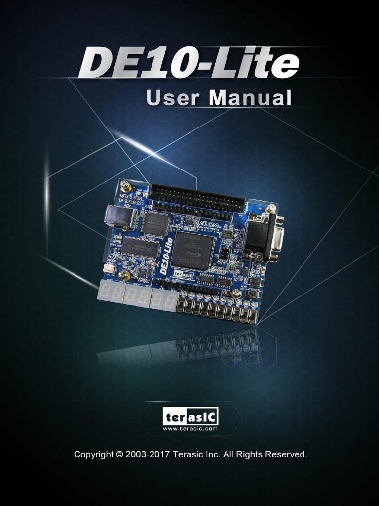 DE10-Lite User Manual | Field Programmable Gate Array | Usb
