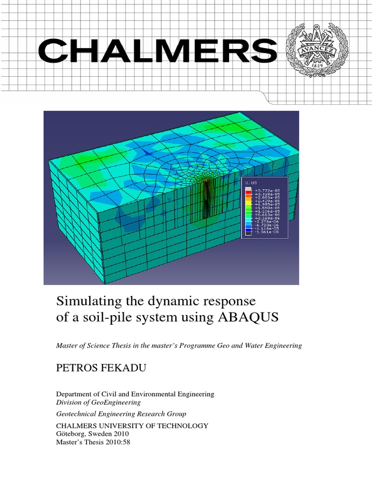 Simulating The Dynamic Response | PDF | Waves | Linear Elasticity