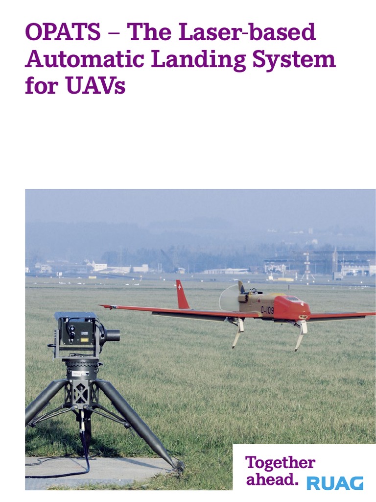 An Eye-Safe Laser-Based Automatic Landing System for UAVs: Introducing OPATS | PDF | Unmanned ...